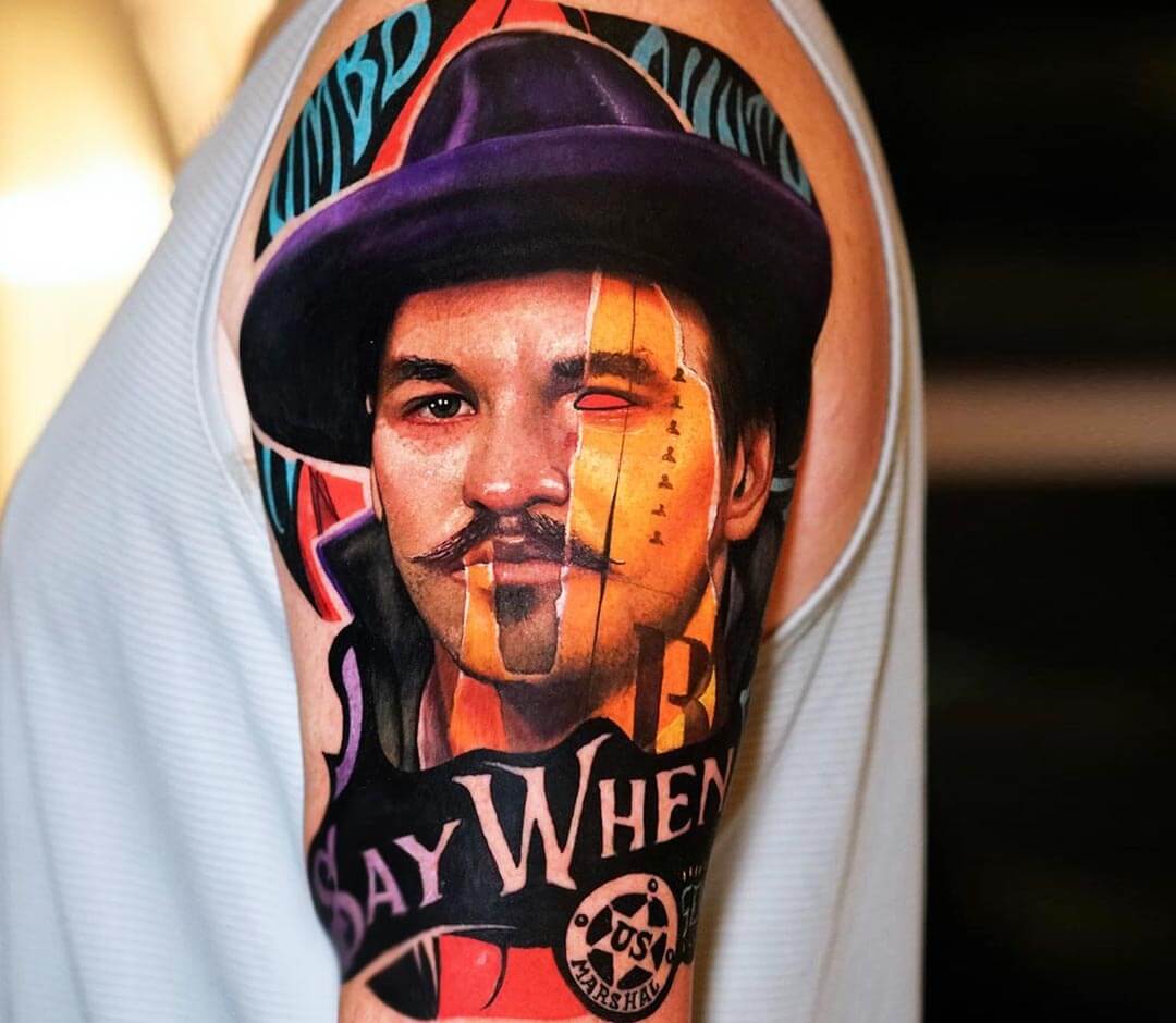 Doc Holliday Tattoo - Showcasing 10 cool Tombstone tattoos