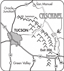 Cascabel, Arizona is a ghost town in Cochise County with a history